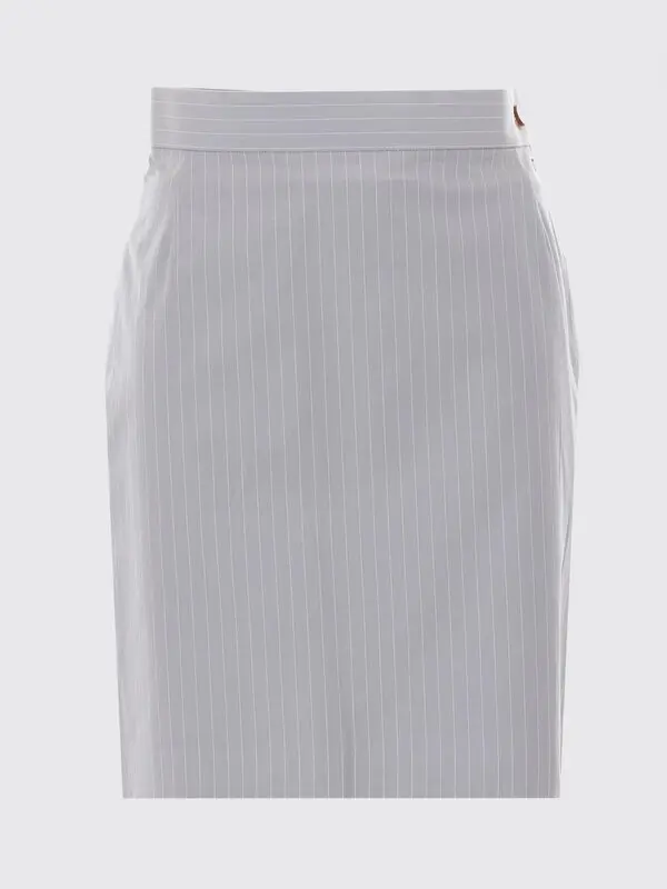VIVIENNE WESTWOOD Pencil Skirt With Pin Stripes