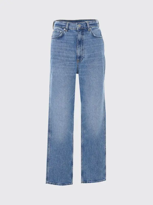 ANINE BING Straight Denim Jeans