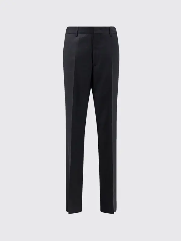 Tagliatore Tailored Trousers In Silk Blend - Black