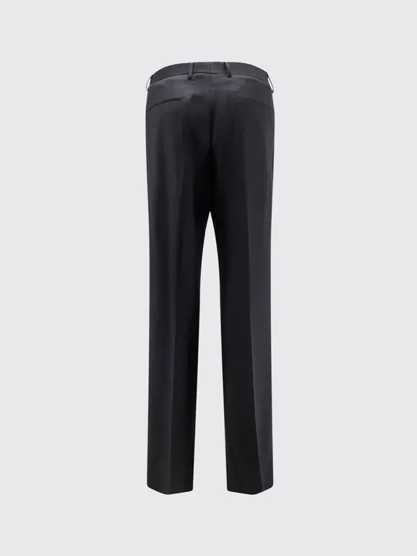 Tagliatore Tailored Trousers In Silk Blend - Black