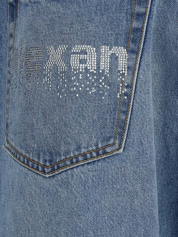 Alexander Wang High-waisted Jeans - Indigo