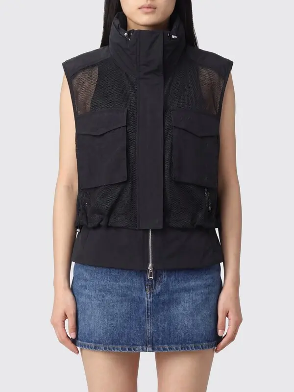 Pinko Nylon Vest - Black
