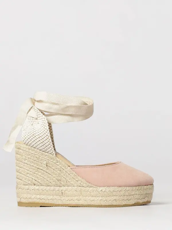 Manebí Espadrille Wedge Sandals - Pink