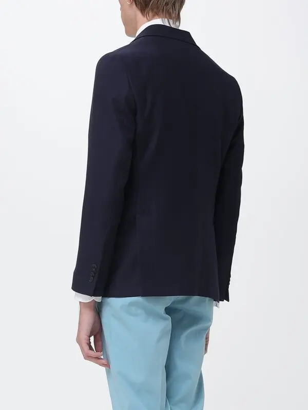 MANUEL RITZ Single-breasted Virgin Wool Blazer