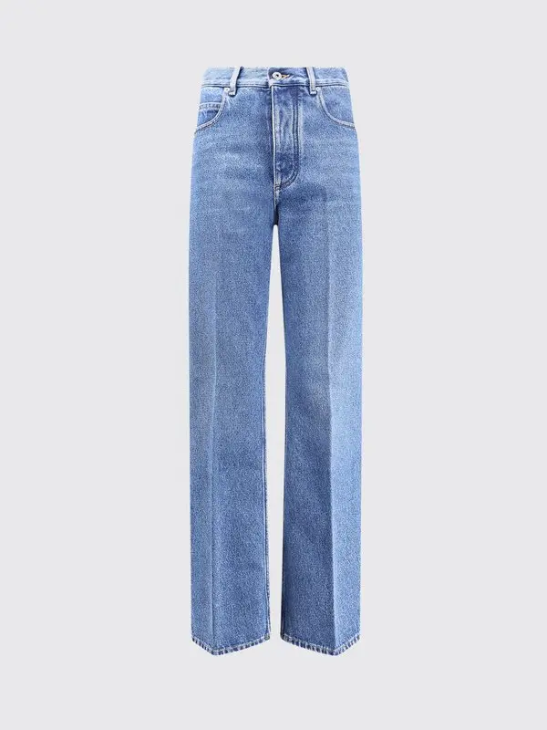 Bottega Veneta High-waisted Straight-leg Five-pocket Jeans