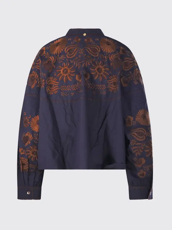 Antik Batik Floral Print Cotton Shirt