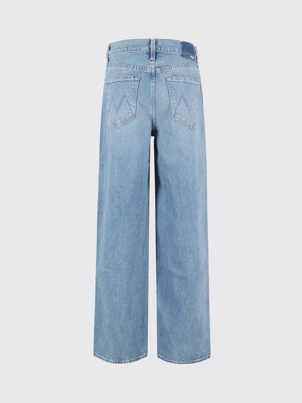 MOTHER High-waisted Straight-leg Denim Jeans - Blue