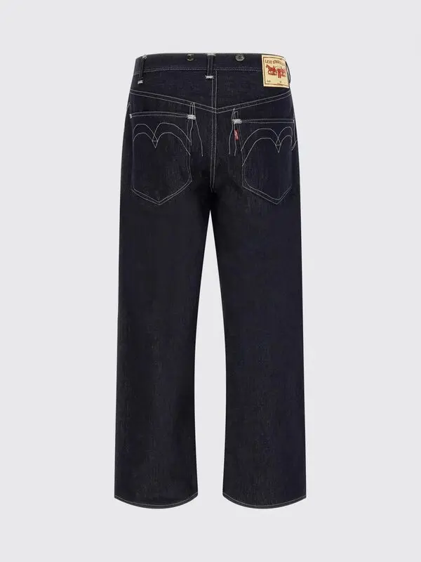JUNYA WATANABE X LEVI'S Straight Fit Cotton And Linen Denim Jeans