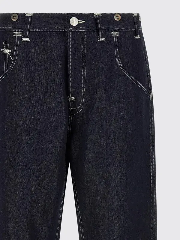 JUNYA WATANABE X LEVI'S Straight Fit Cotton And Linen Denim Jeans