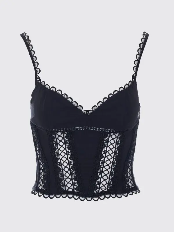 Charo Ruiz Ibiza Embroidered Off-the-shoulder Corset Top