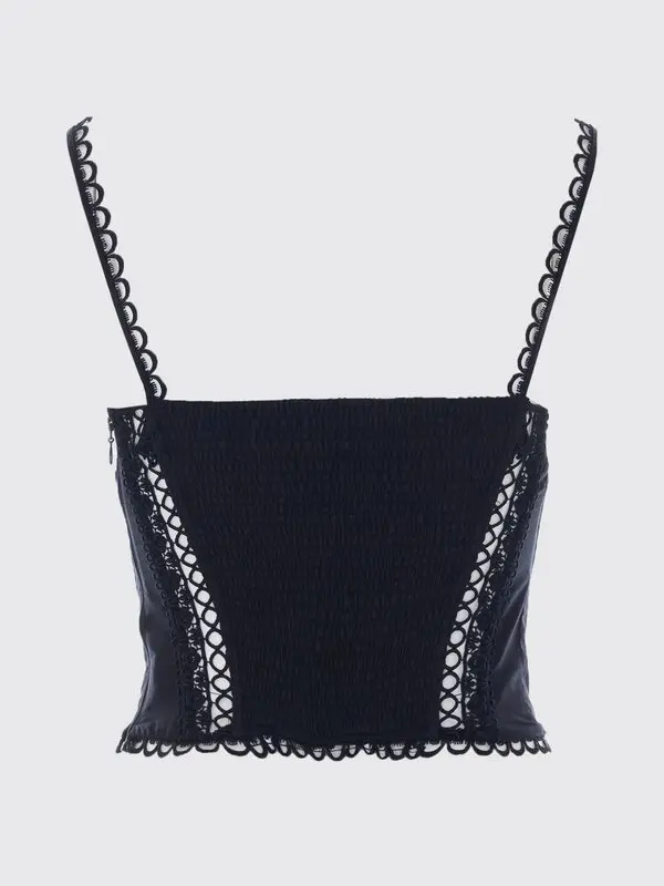 Charo Ruiz Ibiza Embroidered Off-the-shoulder Corset Top