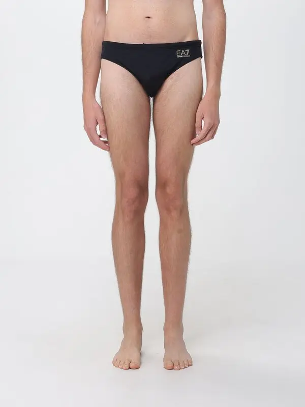 EA7 Logo Swimsuit - Black