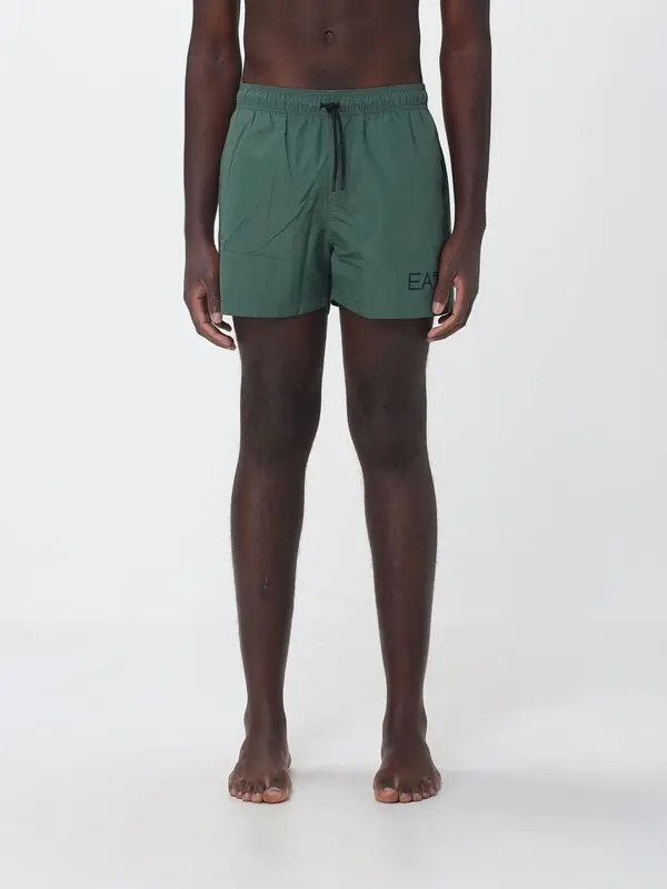 EA7 Drawstring Swim Shorts - Green