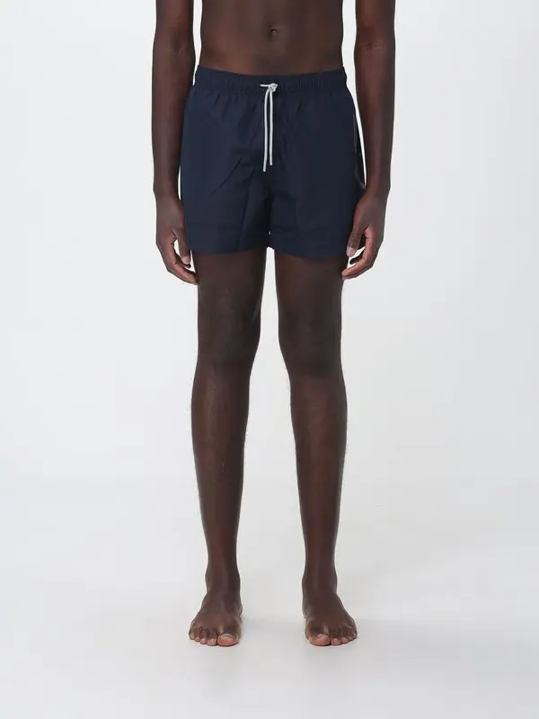 EA7 Swimsuit With Logo Detailing - Blue