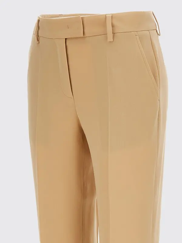 Alberto Biani Slim Fit Technical Crêpe Chino Trousers - Beige