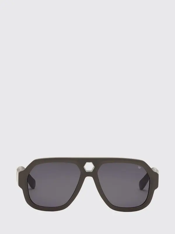 Philipp Plein Aviator Sunglasses - Grey