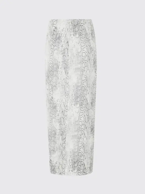 Federica Tosi Asymmetrical Draped Skirt - Nude