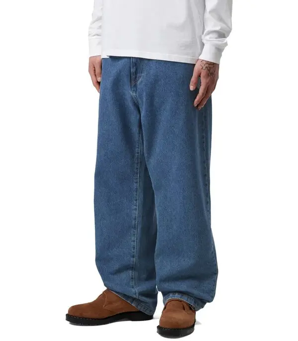 Carhartt Work In Progress Landon Loose Tapered Jeans - Light Blue