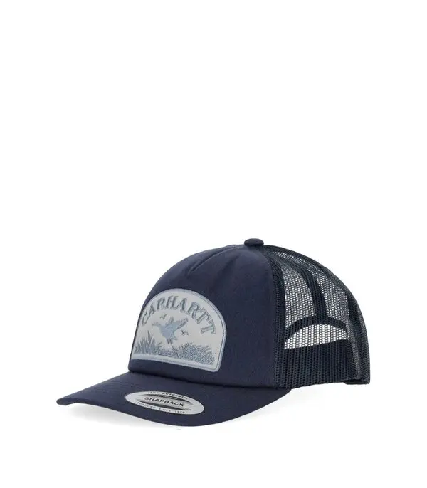 Carhartt Work In Progress Take Off Trucker Cap - Blue