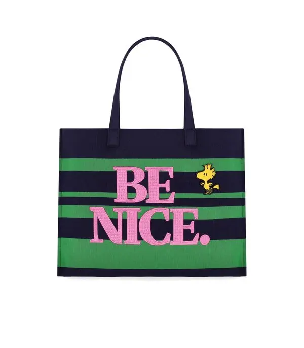 Essentiel Antwerp Jobba Shopping Bag With Peanuts Graphics