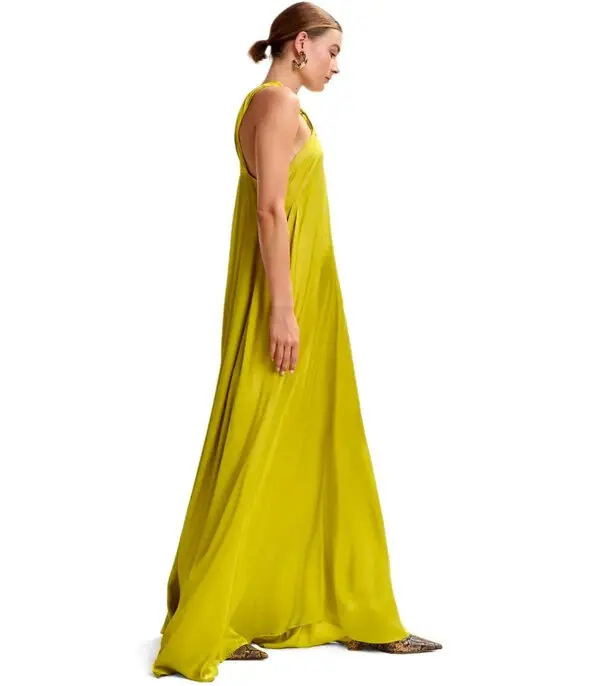 Essentiel Antwerp Halterneck Maxi Dress - Green