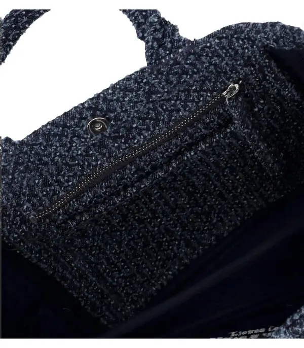 GANNI Denim Small Shopping Bag - Blue