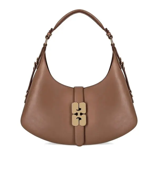 GANNI Kat Small Coca Mocha Shoulder Bag