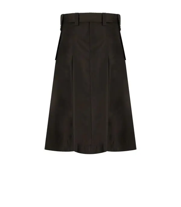 GANNI Pleated Midi Skirt