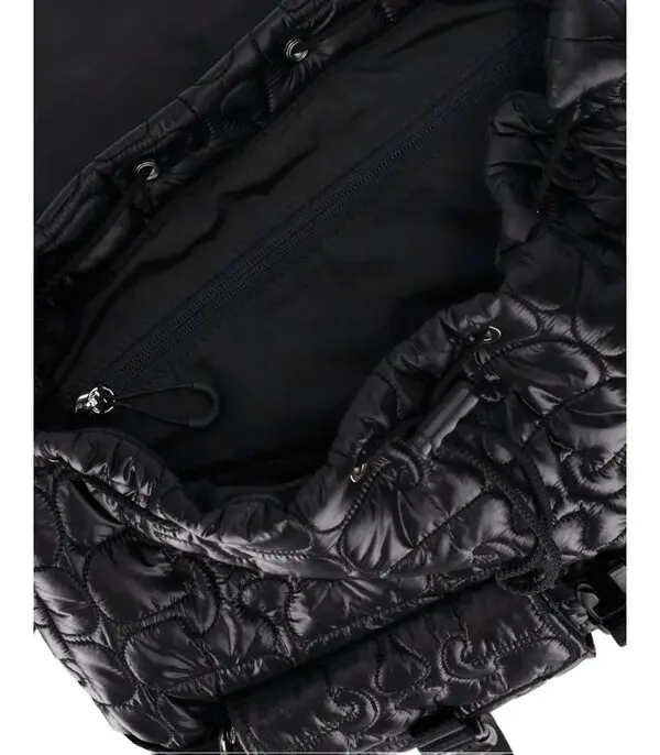 GANNI Re-tech Backpack With Padded Logo Print
