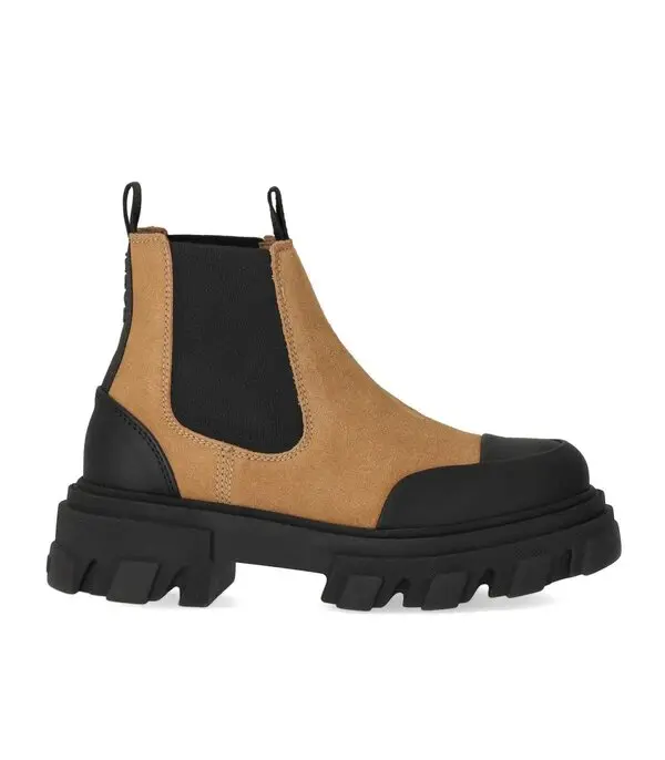 GANNI Chelsea Boots With Lug Sole
