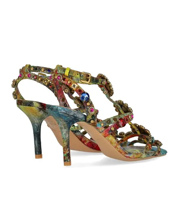 Kurt Geiger Embellished Gladiator Heeled Sandals