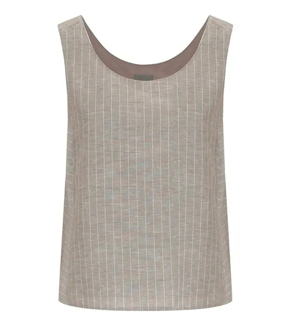 Max Mara Caliga Top - Beige