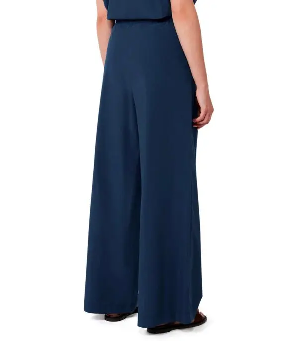 Max Mara Benda Wide Leg Trousers - Blue