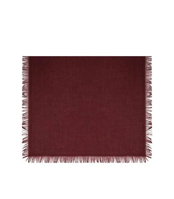 Max Mara Ballo Burgundy Scarf