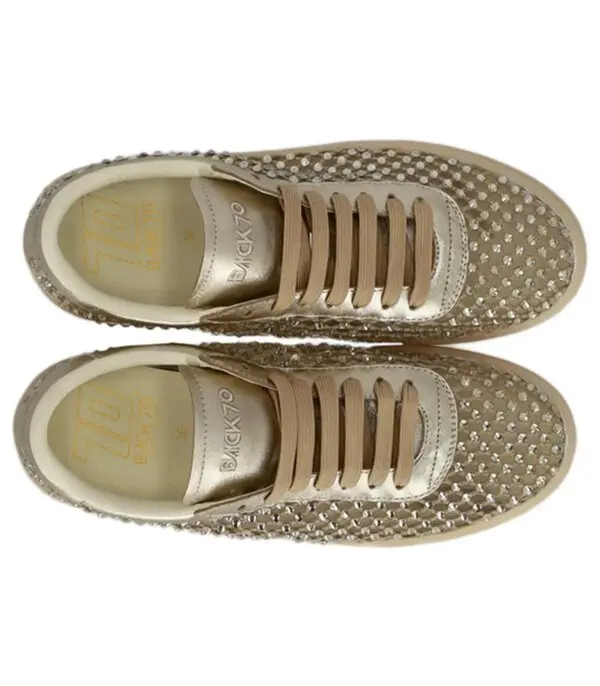 BACK 70 Strass Big Smart Sneakers With -tone Rhinestones