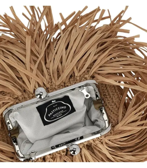Max Mara Pasticcino Small Clutch With Fringe Detail