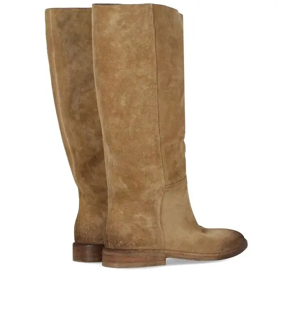 STRATEGIA Suede Leather Boots