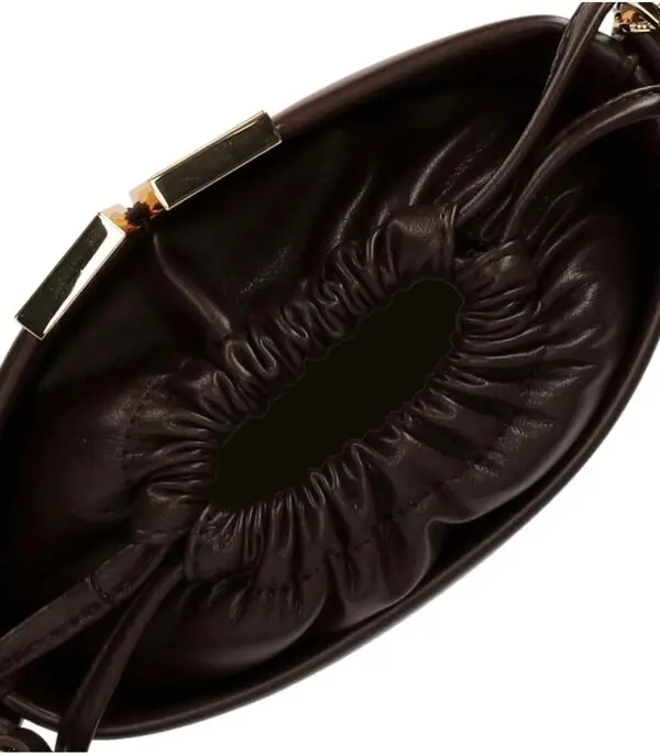 Elisabetta Franchi Faux Leather Bucket Bag