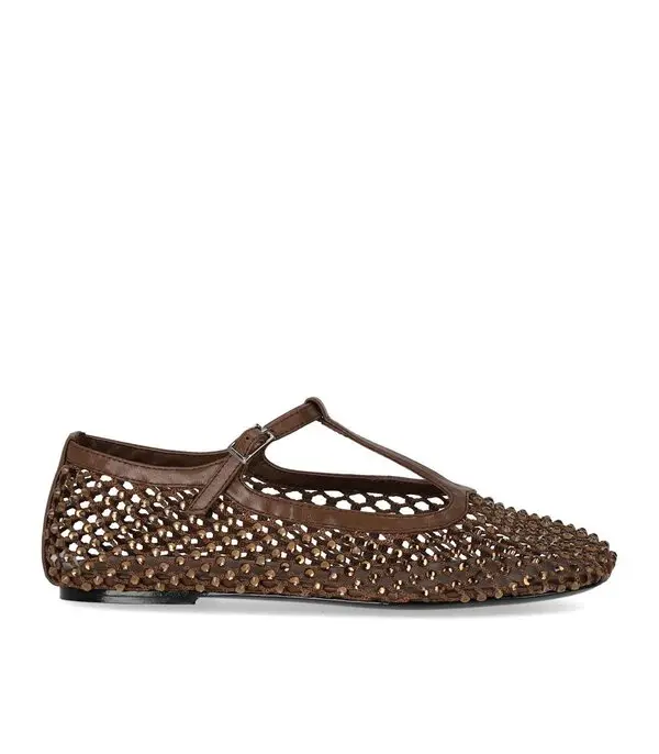 STRATEGIA Ballerina Jewel Flats