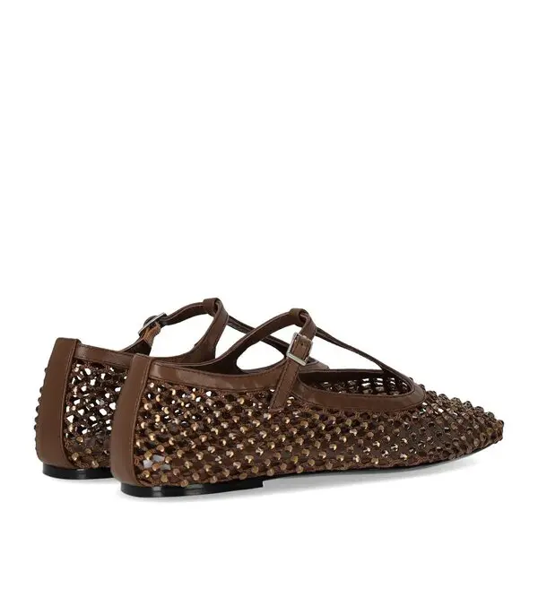 STRATEGIA Ballerina Jewel Flats