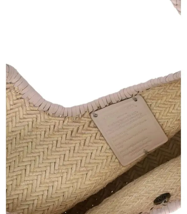 Dragon Diffusion Woven Leather Shoulder Bag