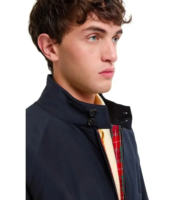 BARACUTA G9 Harrington Jacket - Blue