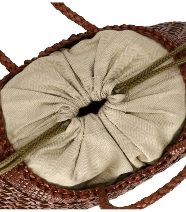 Dragon Diffusion Santa Cano Basket Bag - Tan