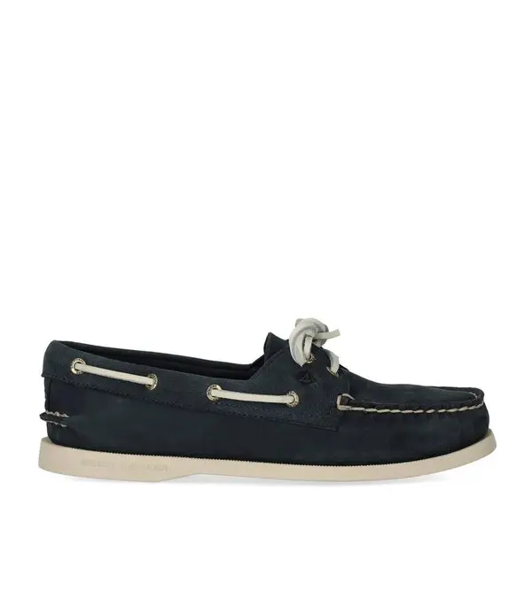 Sperry Navy Leather Loafer