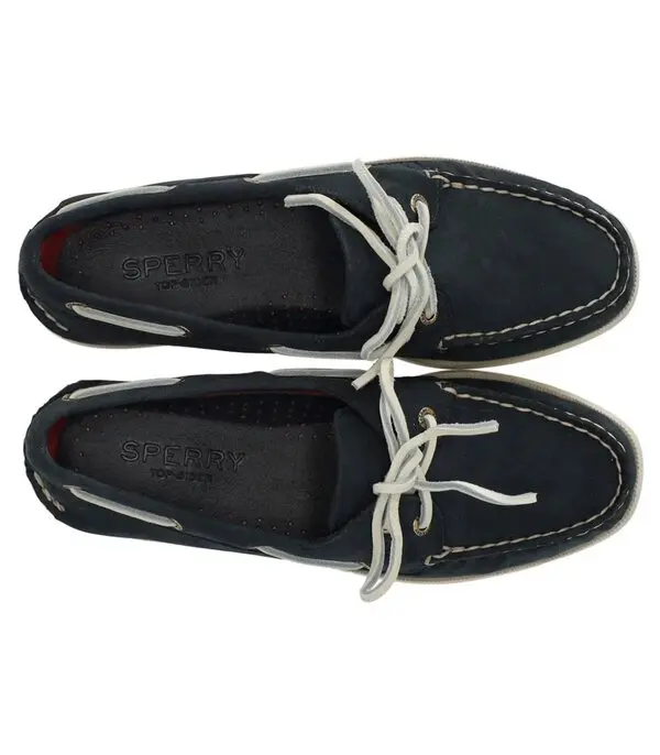 Sperry Navy Leather Loafer