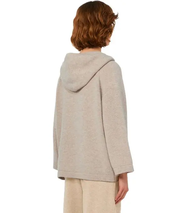 Max Mara Ghianda Wool Hooded Sweater