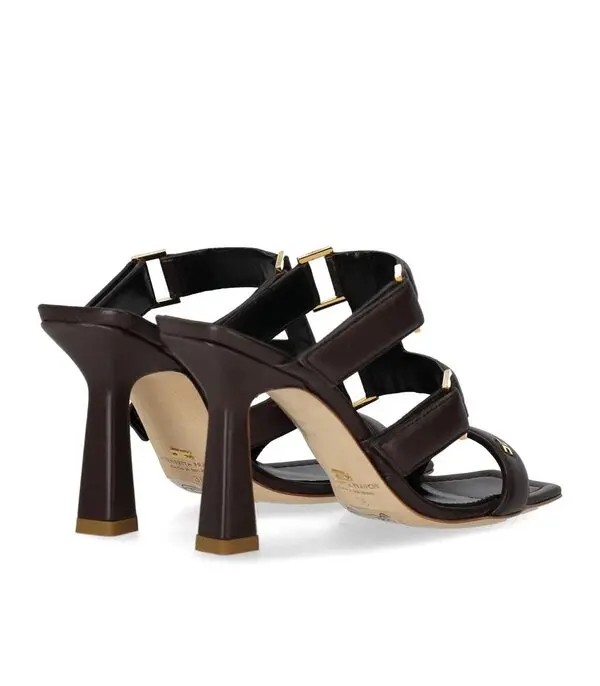 Elisabetta Franchi Heeled Mule With Logo Detail