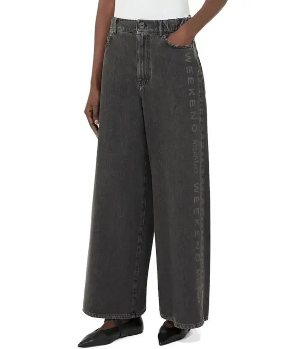 Max Mara Vortice Wide Leg Jeans