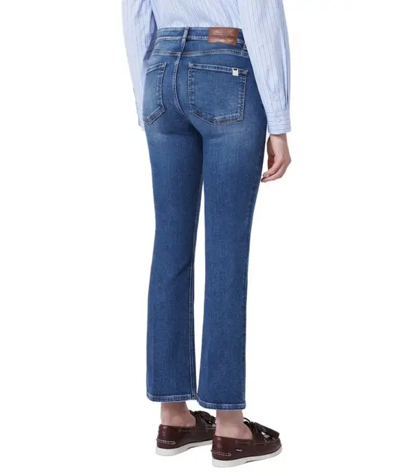 Max Mara Rapallo Flare Jeans In Stretch Cotton