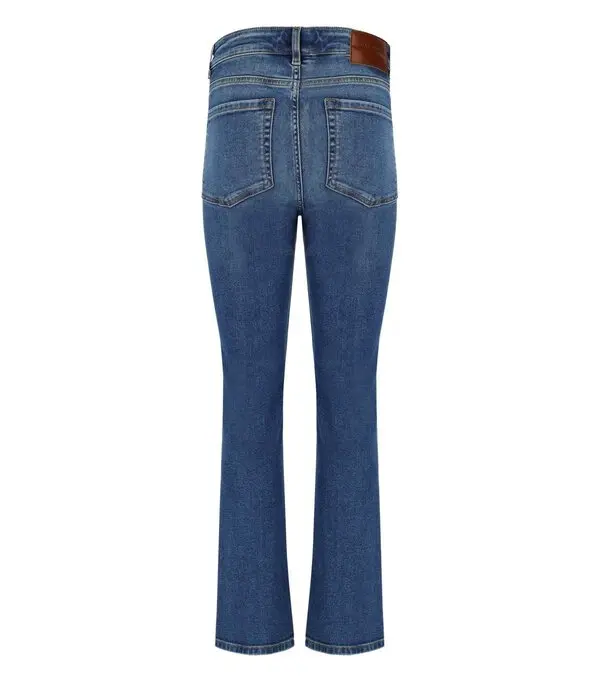 Max Mara Rapallo Flare Jeans In Stretch Cotton